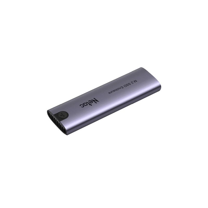 Netac External M.2 NVMe Enclosure / Caddy, USB 3.1 Gen2 Type-C ...