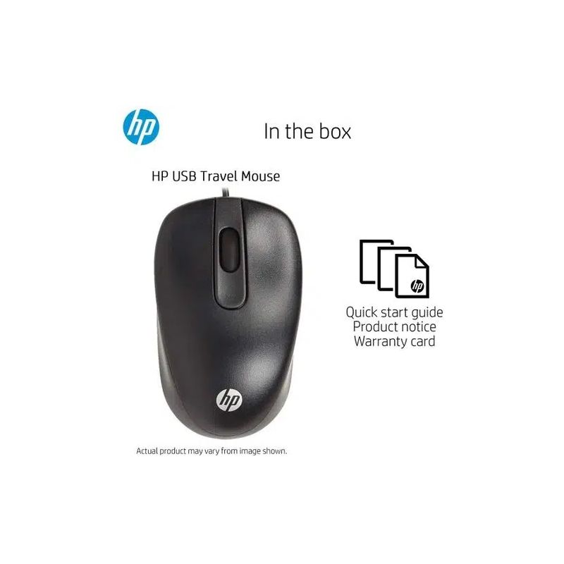 HP Souris optique de voyage USB - G1K28AA au Maroc