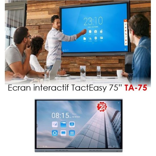 Ecran Interactif Tacteasy Android 11 75'' (TA-75)