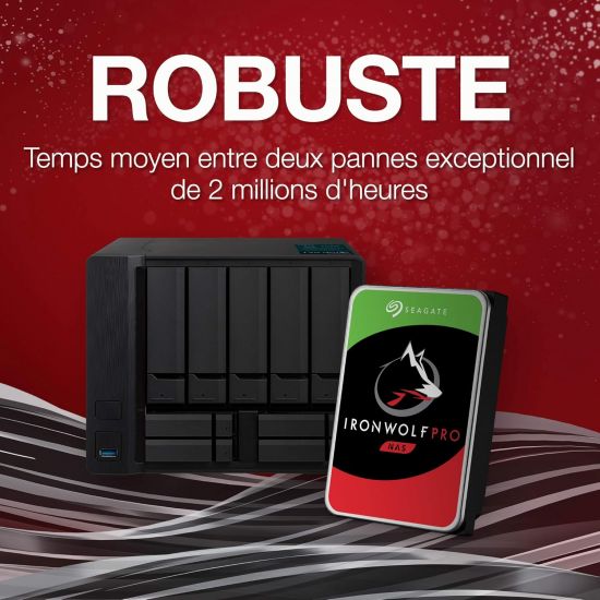 Disque dur interne 3.5" Seagate IronWolf Pro 4 To pour NAS (ST4000NE001 ...
